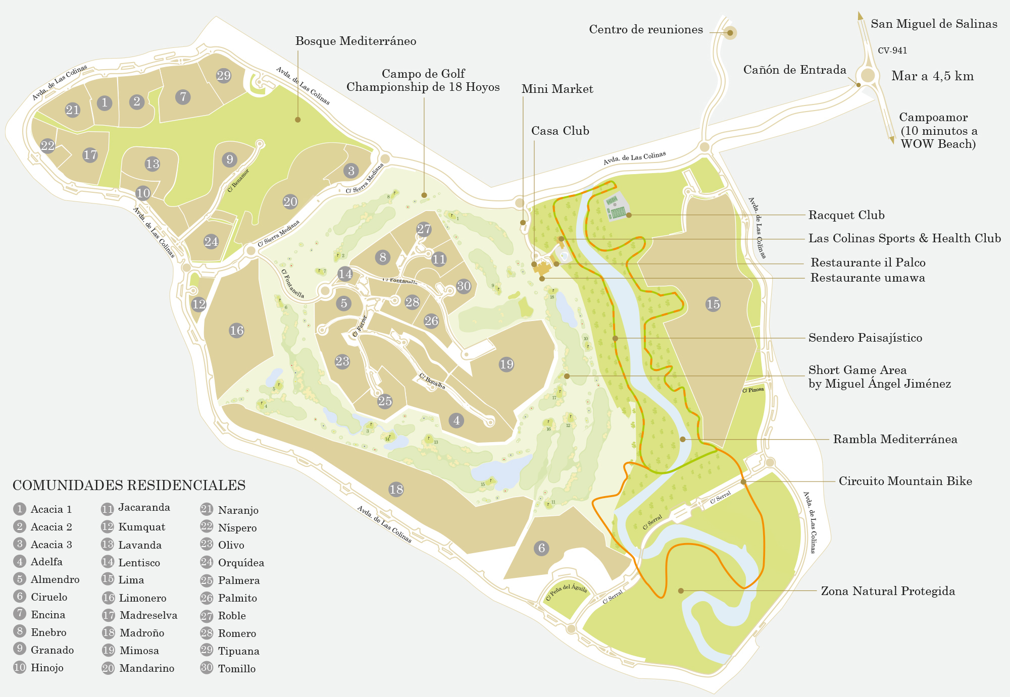 MasterPlan-ES - Las Colinas Golf Real Estate
